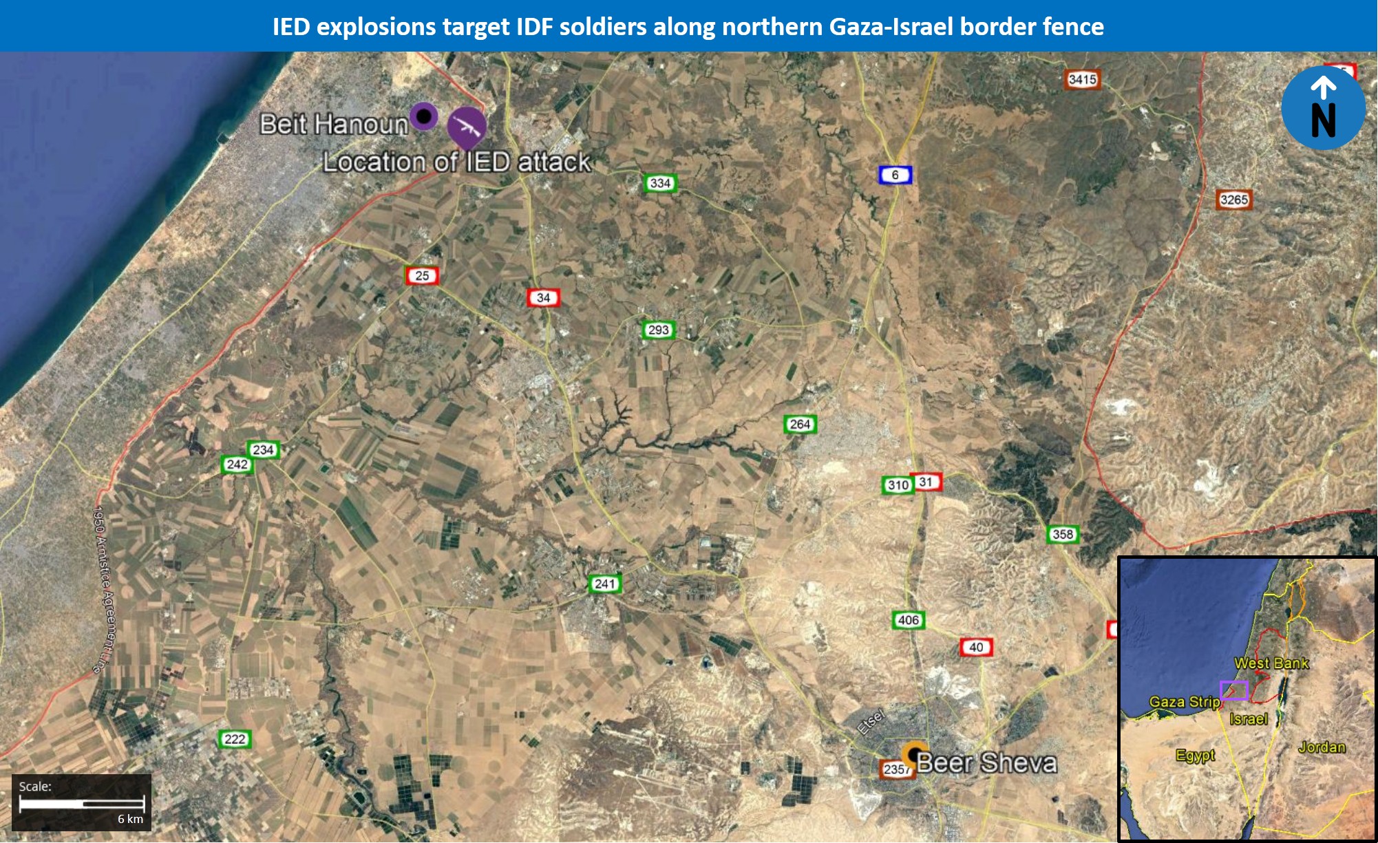 Israel & Palestinian Territories Alert: Two IED explosions target ...